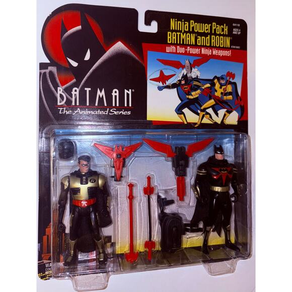 Kenner | Toys | Dc Batman The Animated Series Ninja Power Pack Batman ...